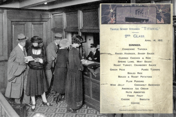 What Was Served on the Titanic? A Complete Menu from First, Second, and ...